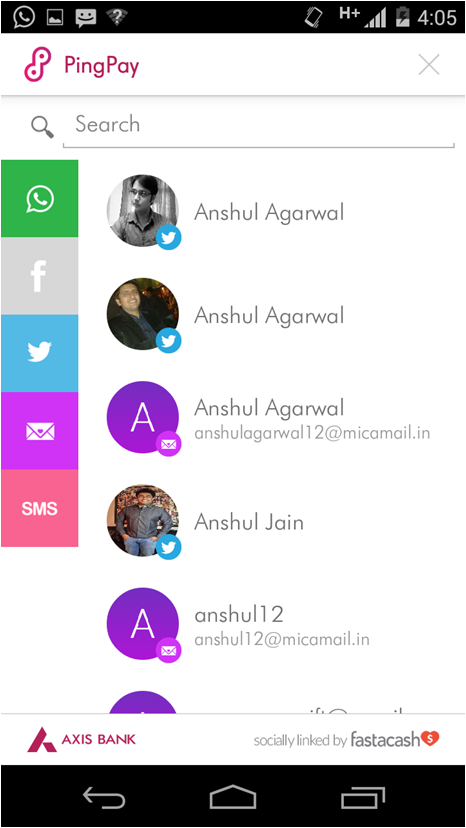 Not All Moonshine!: Presenting Ping Pay!