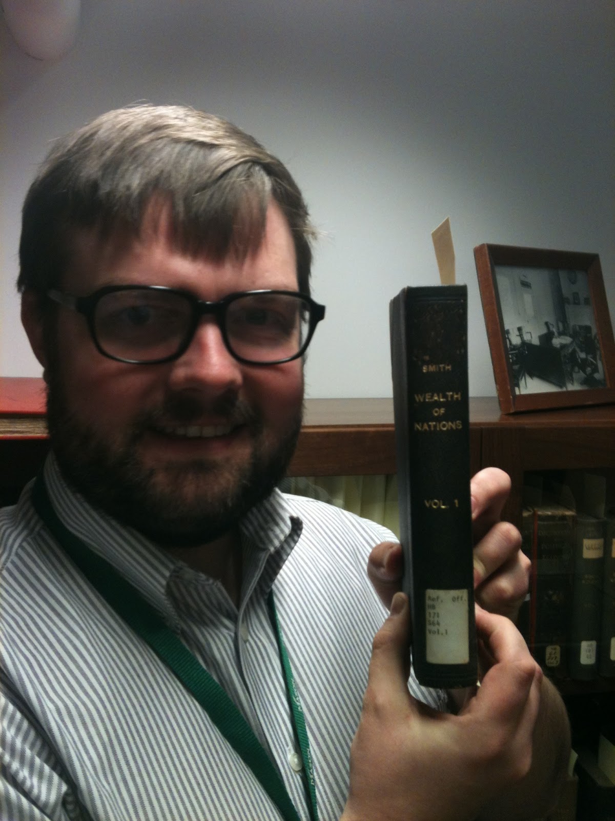 the making of an economist: Me & Adam Smith