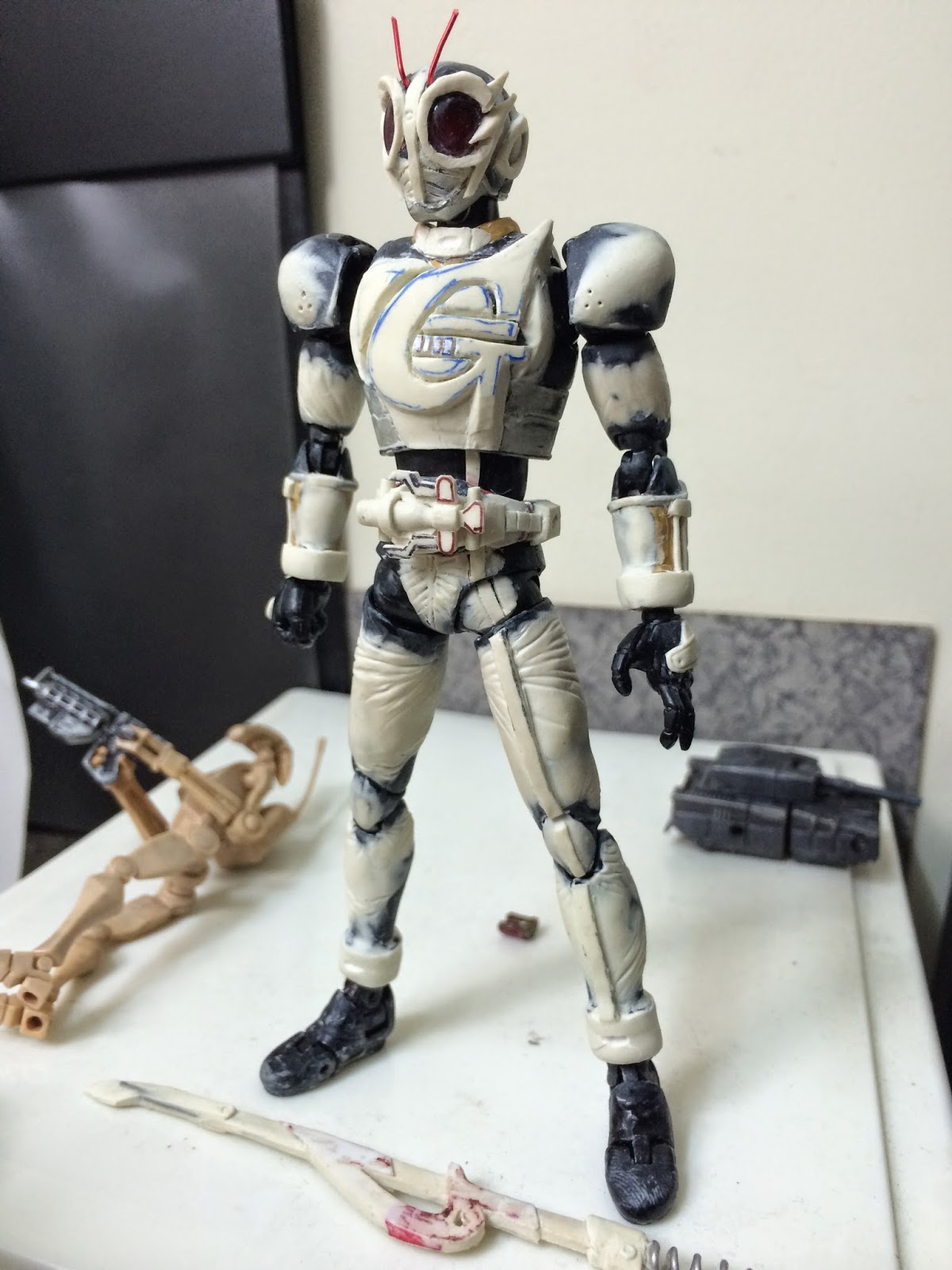 Kamen Rider World: My custom SHF (sacriledge!!) Kamen Rider G ...G for ...