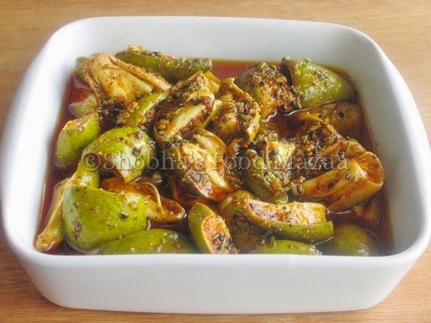 Shobha's Food Mazaa: SINDHI POTLI PICKLE / AMBRIYUN JEE KADUKASH JO ACHAAR