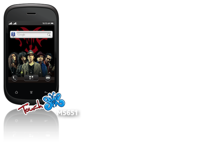Belajar ABC: Nexian Slank M5651: HP touchscreen buat pecinta Slank