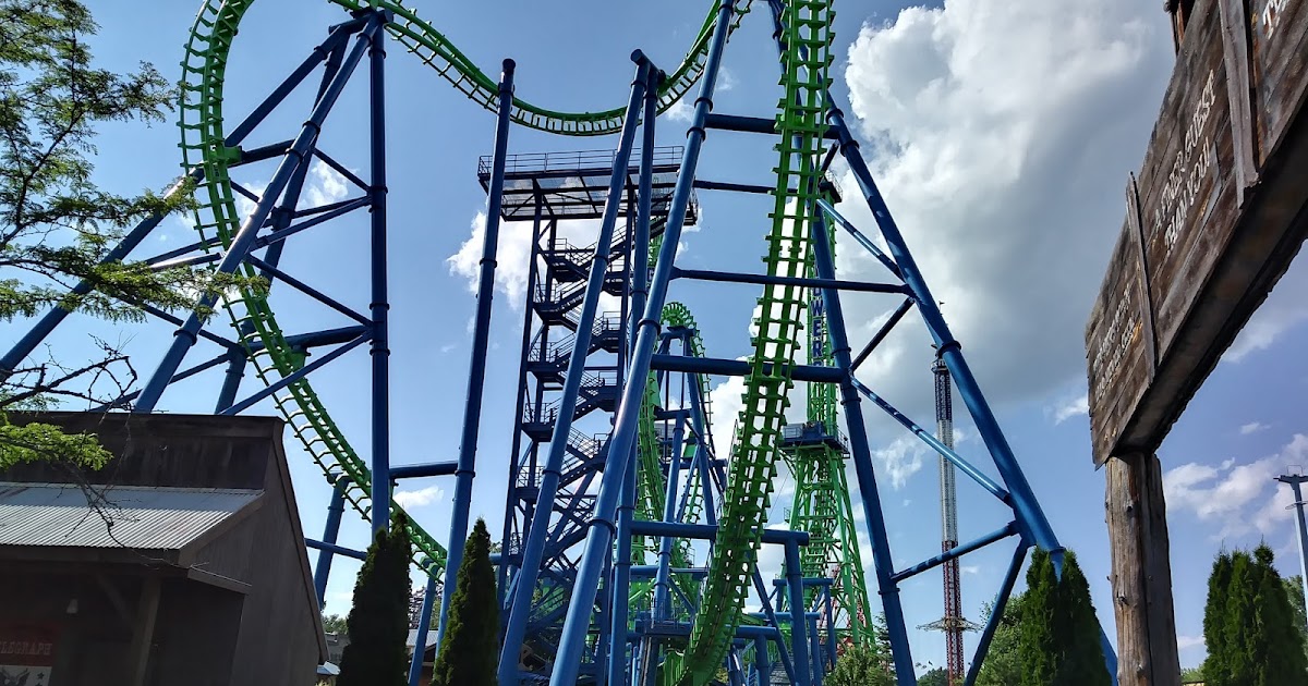 Bobbie's Roller Coaster And Theme Park Reviews: GOLIATH - SIX FLAGS NEW ...