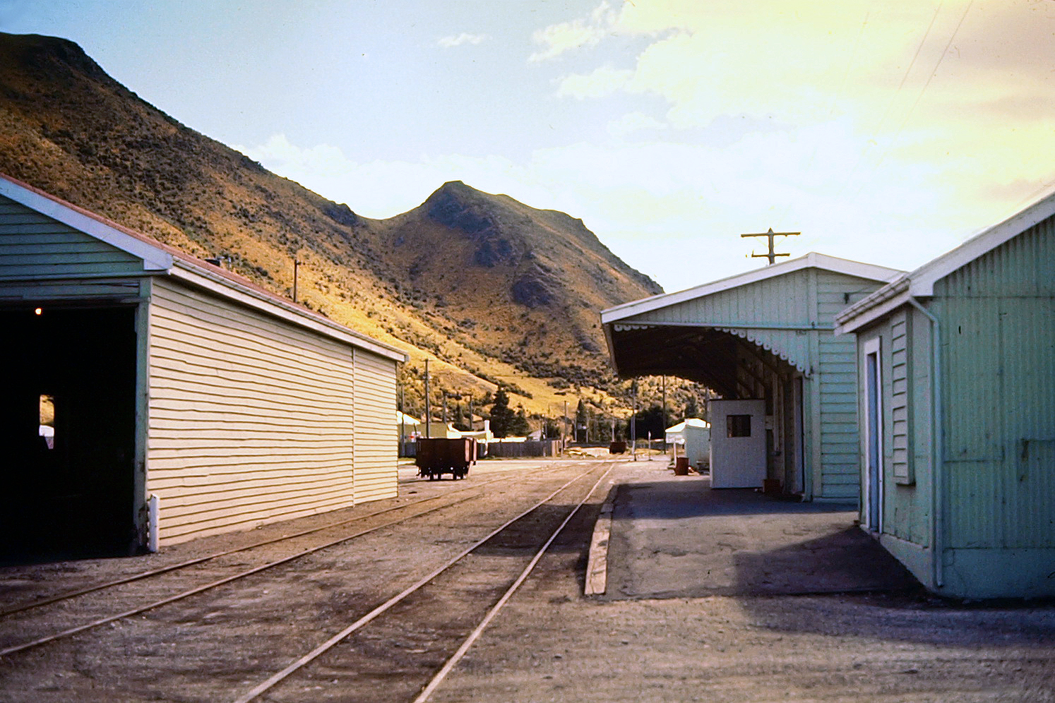 transpress nz: the old Kurow branch, mid-1970s