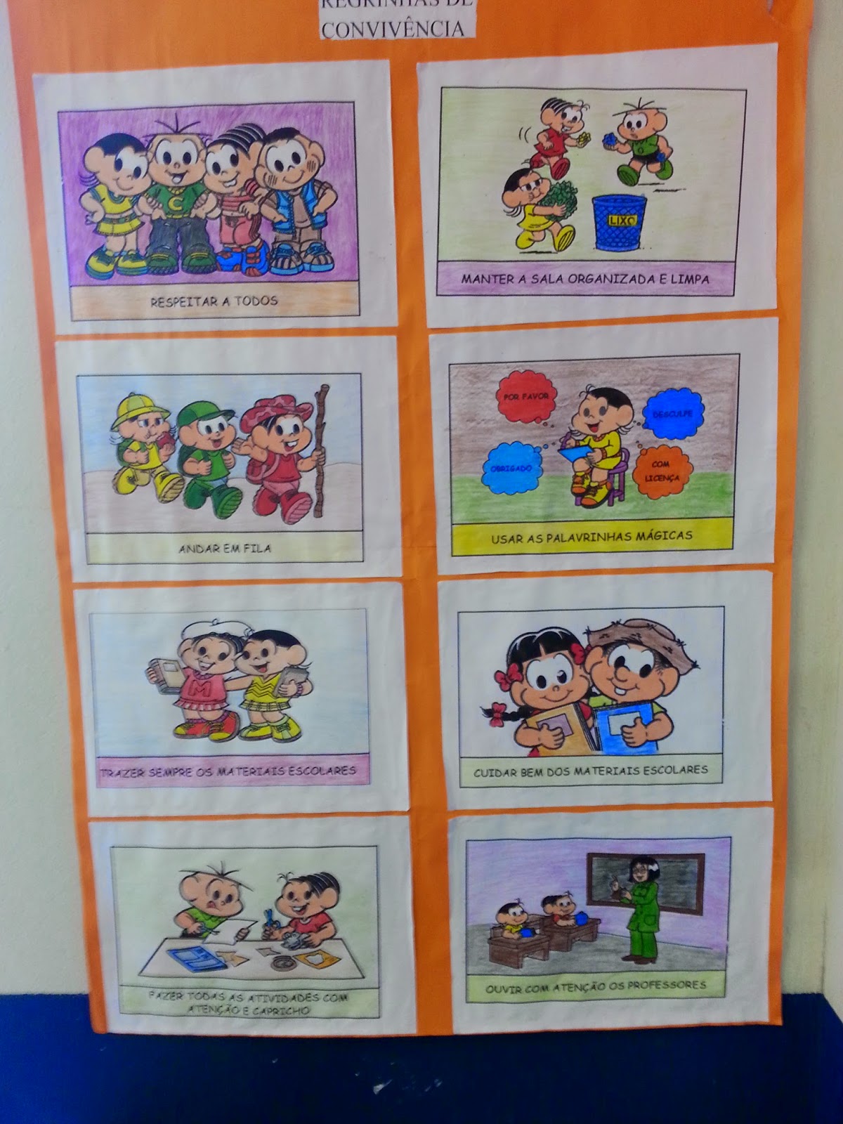 Professora Raquiele Turra: REGRAS DE CONVIVÊNCIA NA SALA DE AULA
