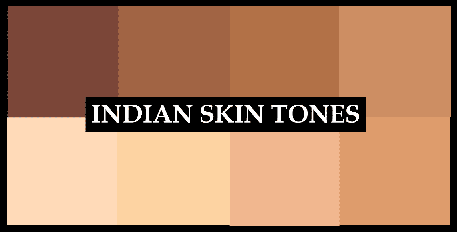 8 [POPULAR] INDIAN SKIN TONE CHART