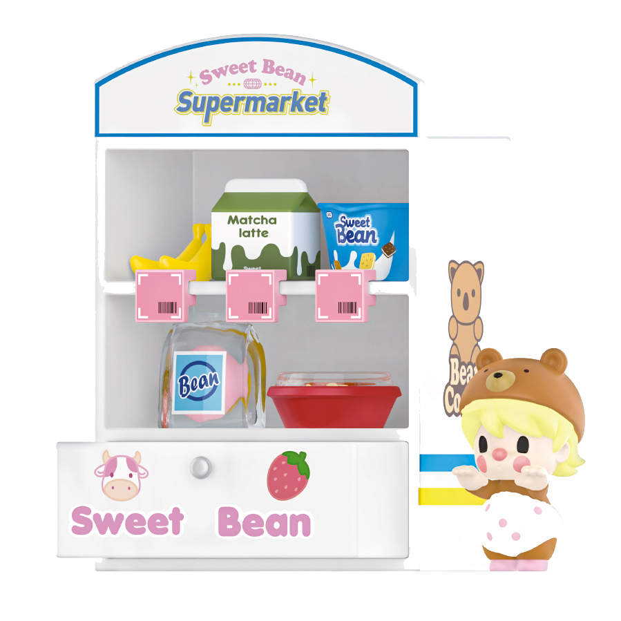 Pop Mart Shelves Sweet Bean 24-Hour Convenience Store Series Figure ...