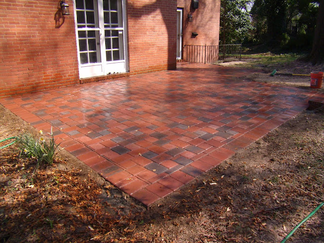 BEAUTIFULL YOUR HOME WITH INTERLOCKING PAVERS: Patio and walkway with ...