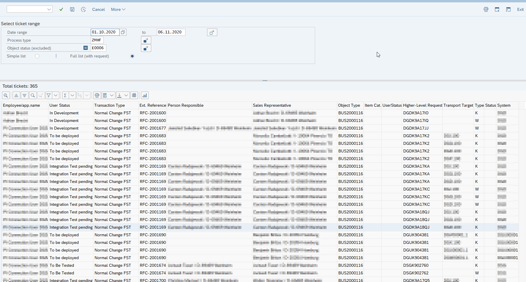 HavliCzech: List of Solman open tickets/requests before upgrade from 7. ...