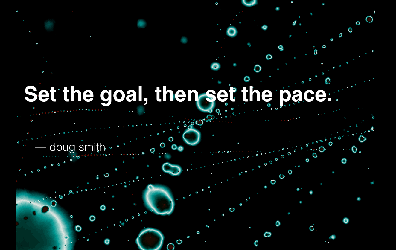 High Performance Leaders Set The Pace