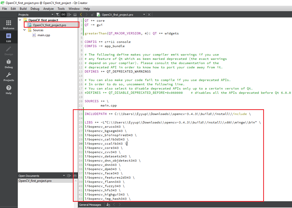 Yapay Zeka Labs: OpenCV (C++) Kütüphanesinin Windows'a Kurulumu ve Qt ...