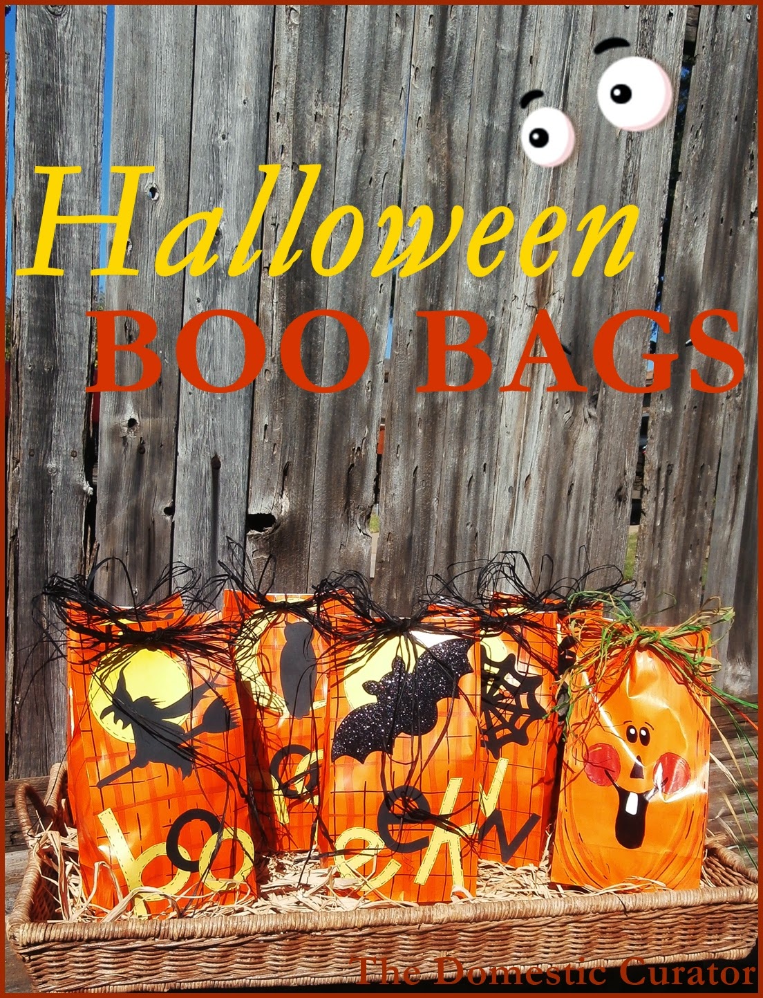 The Domestic Curator: Halloween 'BOO BAGS'!