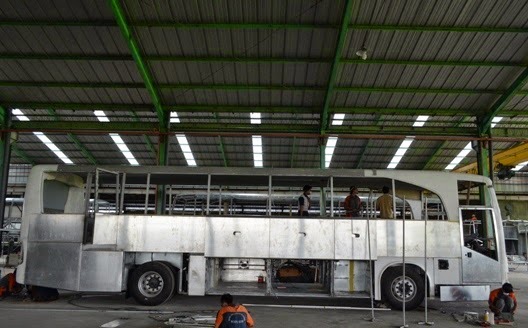 Proses Pembuatan Bus Tingkat MAN R37 Di Karoseri Nusantara Gemilang