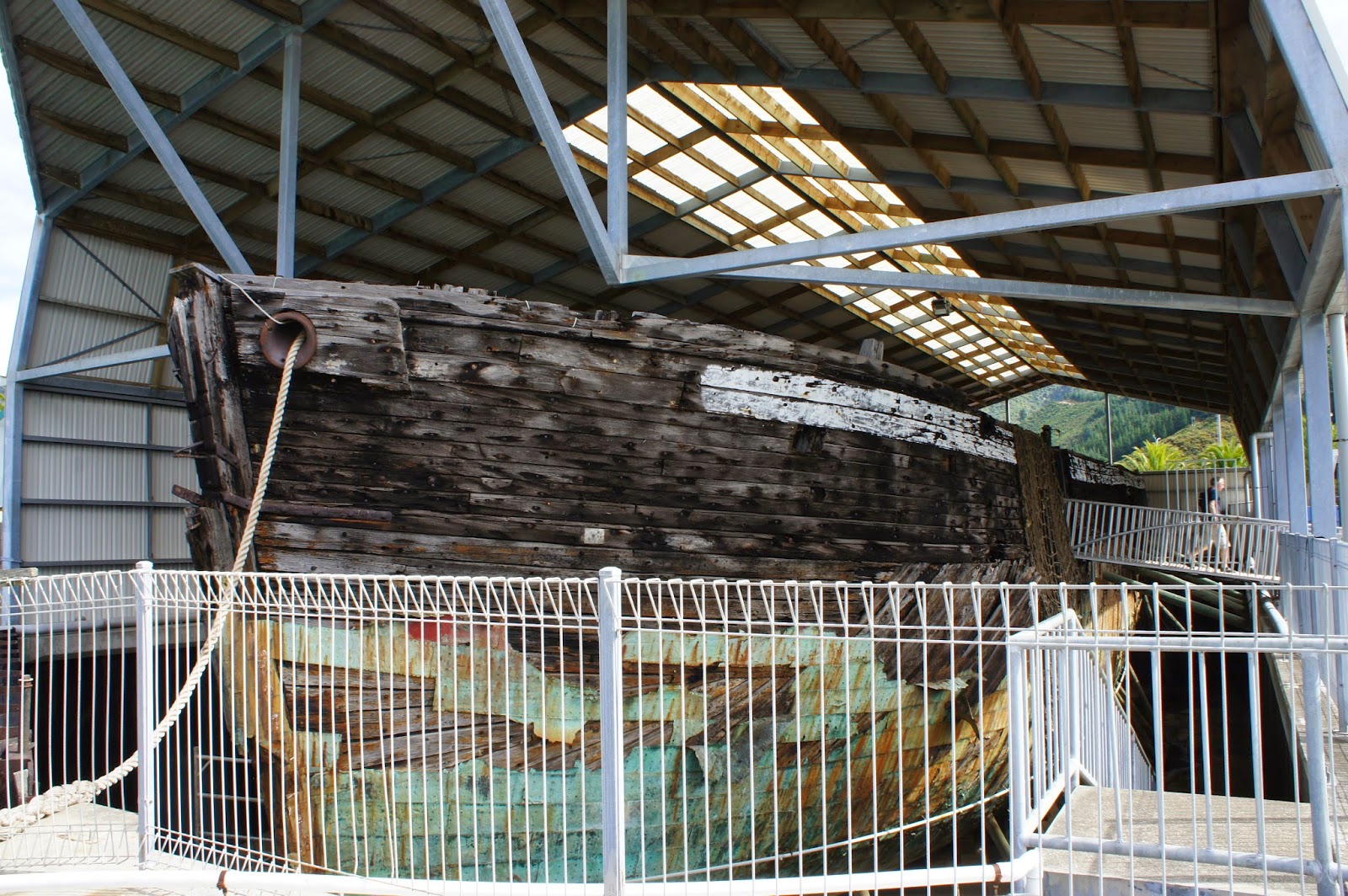 Sightseeing in New Zealand: The Edwin Fox Maritime Museum in Picton ...