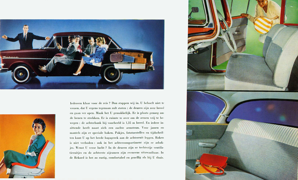 .: 1957 Opel. Rekord. Brochure (Neederland)