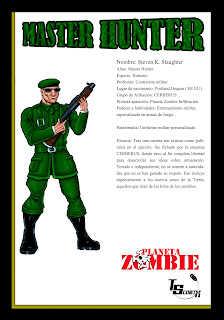 Dibujos de un mercenario: Ficha de Master Hunter.