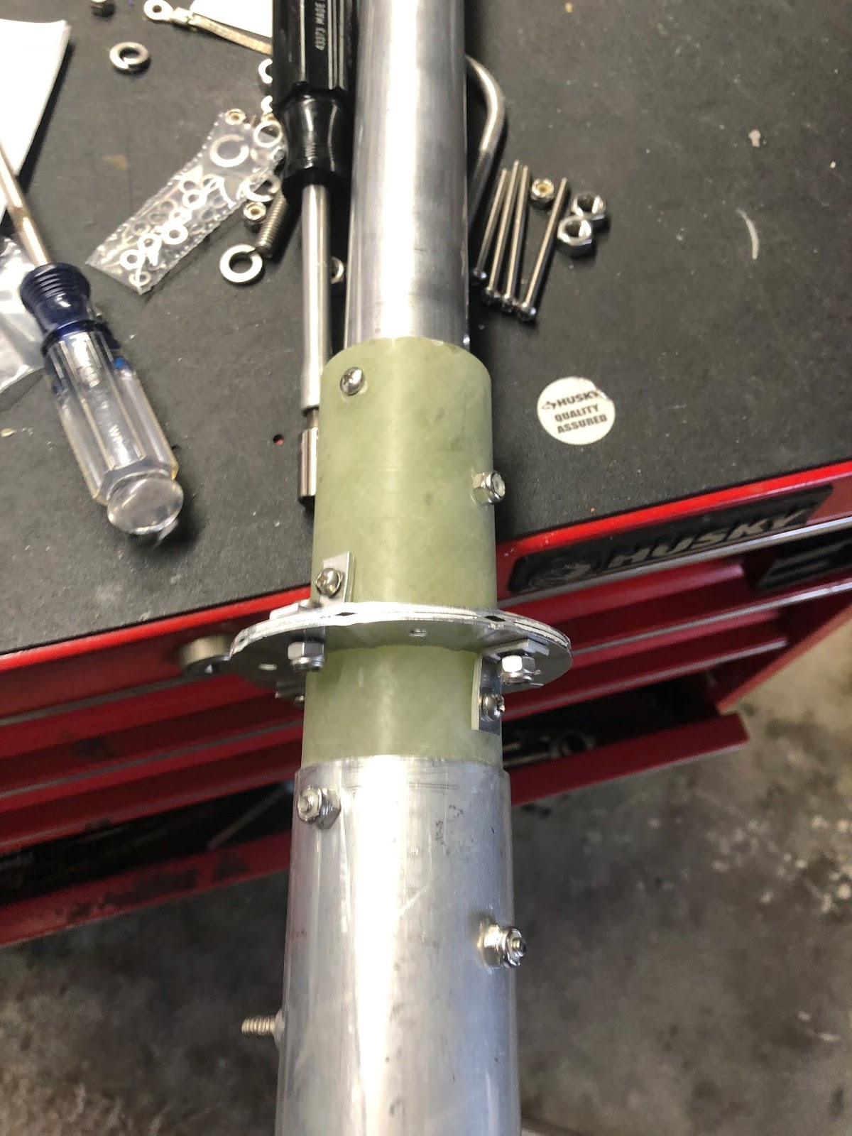 N1CLC: Setting up a Cushcraft R8 Antenna