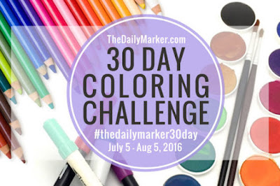 Just Dandy Studio: 30 Day Coloring Challenge - Part 2
