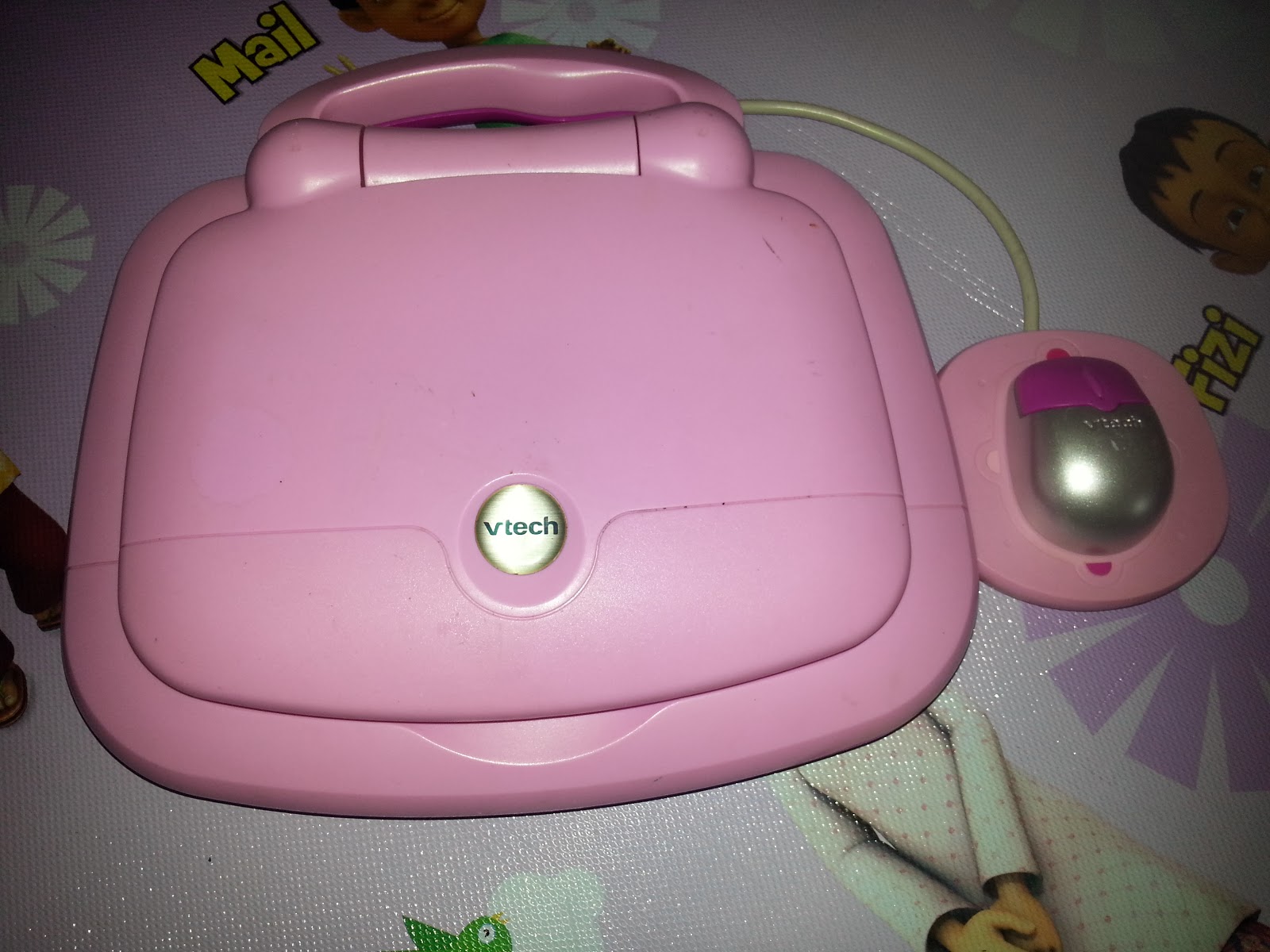 MYBUNDLETOYS2: VTECH Tote n Go Laptop Plus Pink (SOLD)
