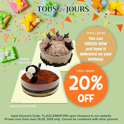 Manila Shopper: Tous les Jours Birthday Cake Promo: June 2020