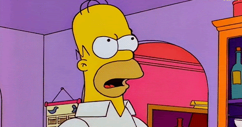 The Simpsons: Homer Simpson enfadado