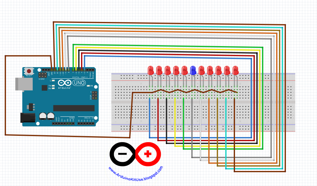 Different Style Blinking LED Arduino Project
