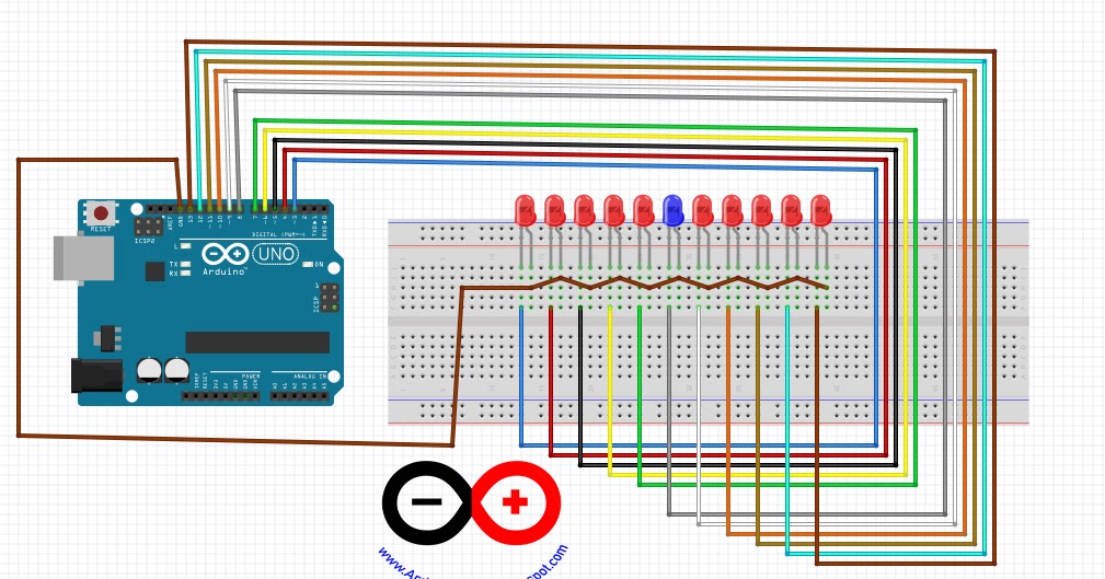 Different Style Blinking Led Arduino Project