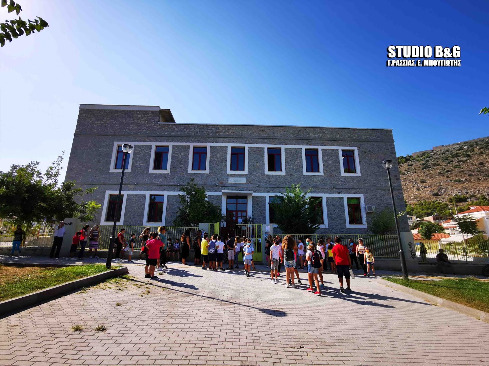 Αγιασμός στο 3ο Δημοτικό Σχολείο Ναυπλίου