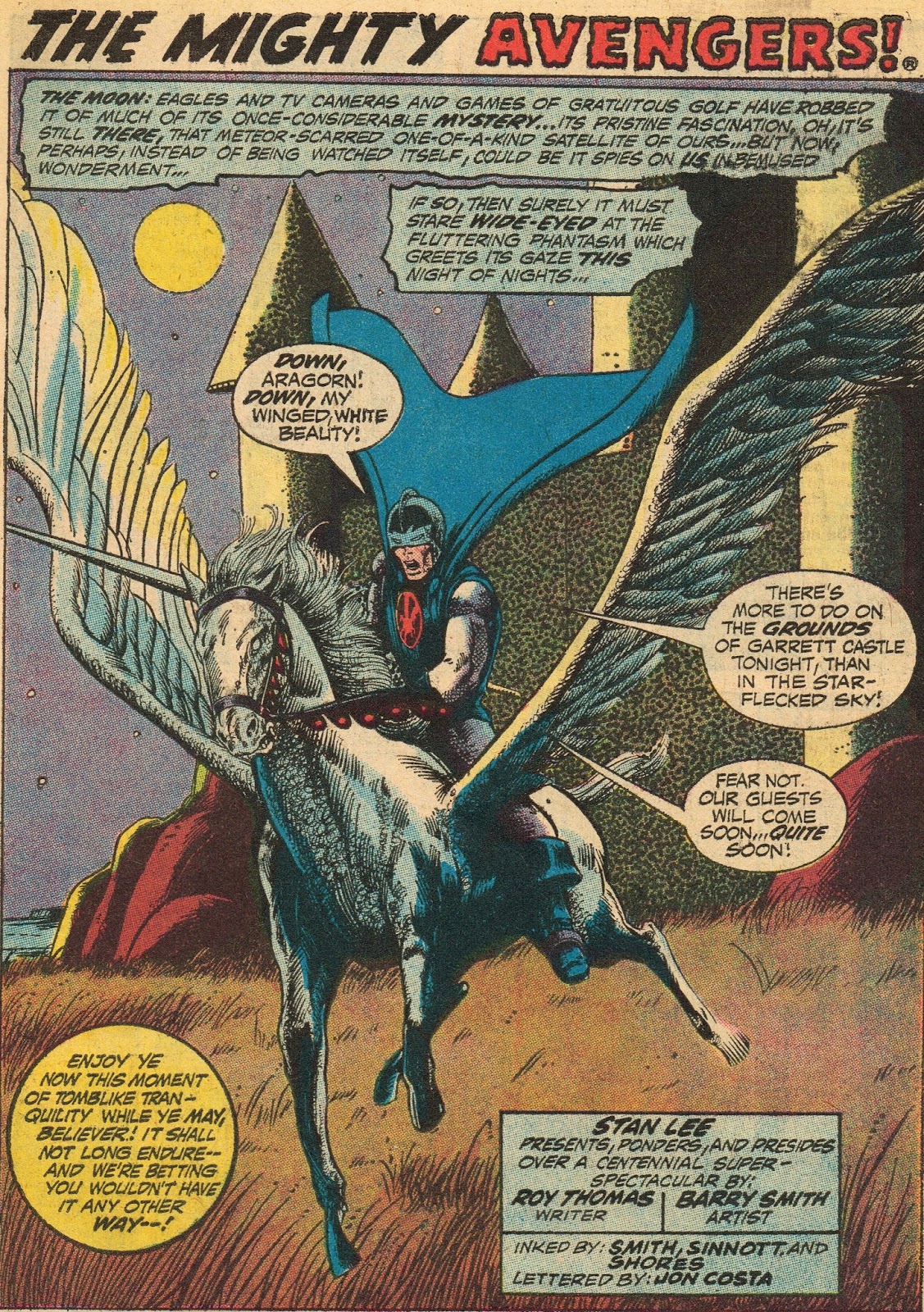 Cap'n's Comics: Avengers #100 by Barry Smith