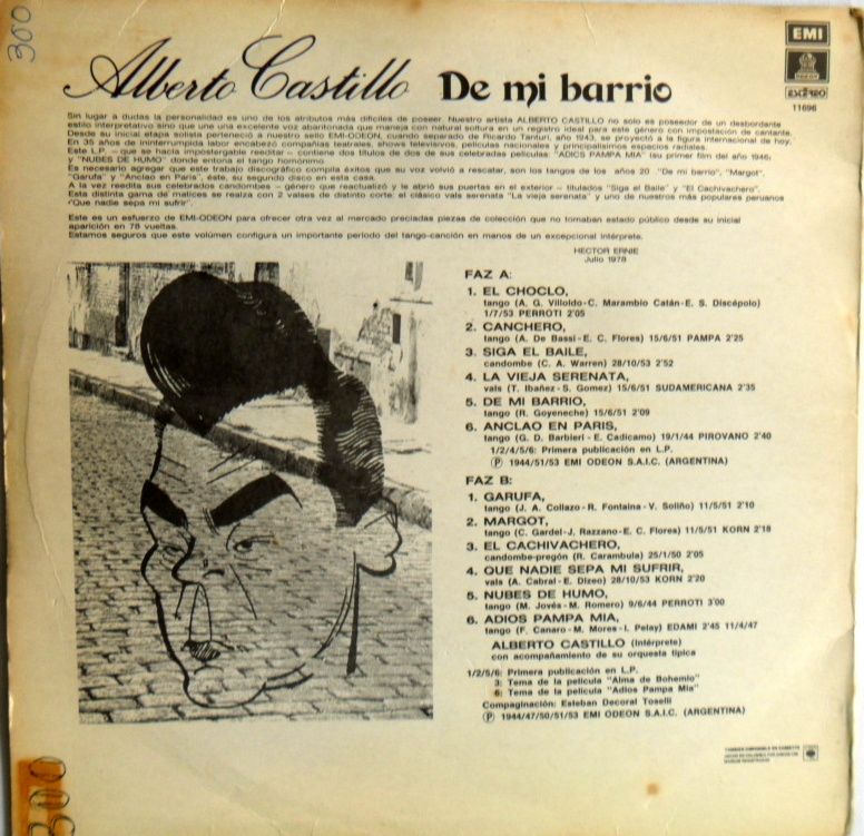 EL TANGO SHOP- THE TANGO COLLECTOR'S SHOP-MUSIC BY MAIL: LOS MAS GRANDES EXITOS DE HECTOR VARELA ...