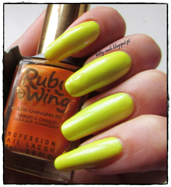 Betty Nails: Electric Firefly *Ruby Wing * Color Changing Polish
