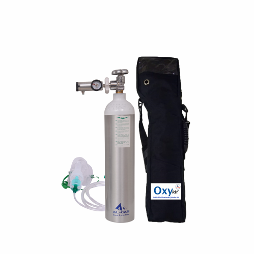 OxyKit Portable Oxygen Cylinder Kit (465 LITERS)