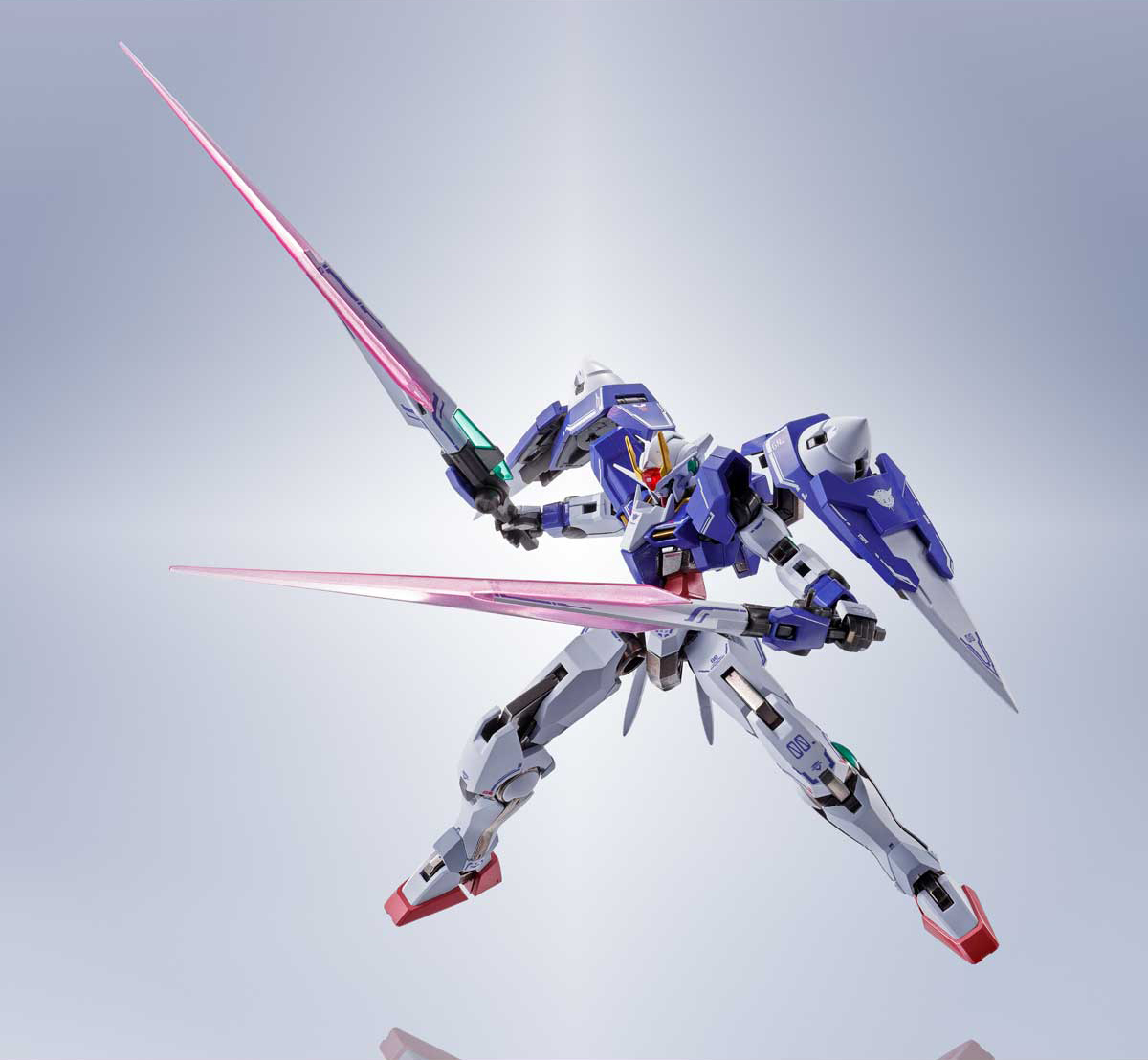 Metal Robot Spirit 00 Gundam XN Raiser + Seven Sword + GN Sword II ...