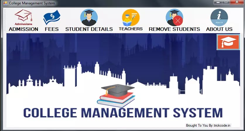 College Management Project in C# with Free Source Code - Free Source ...