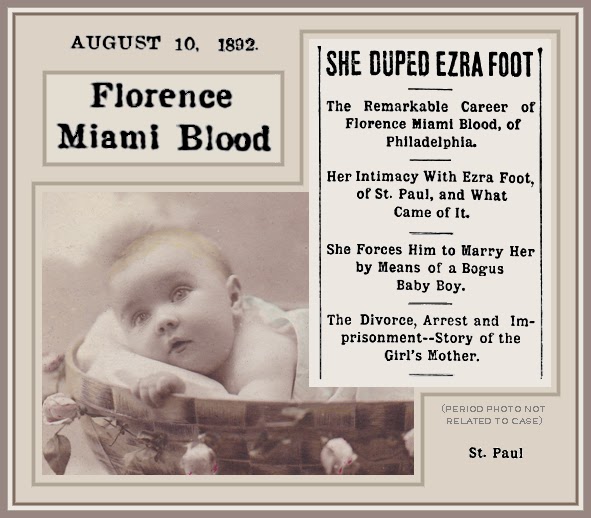 Unknown Gender History: Florence Miami Blood’s Paternity Fraud Scam ...