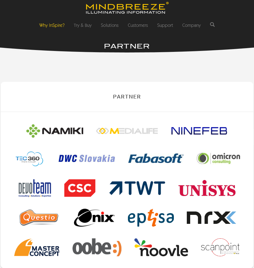 Geomática: Mindbreeze - Eptisa. Búsqueda empresarial