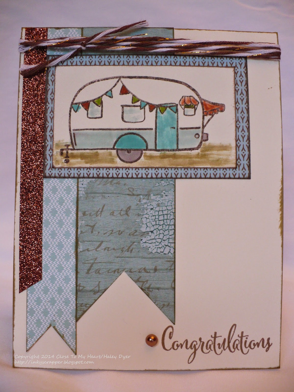 The Inky Scrapper: Happy Trails Retirement Party