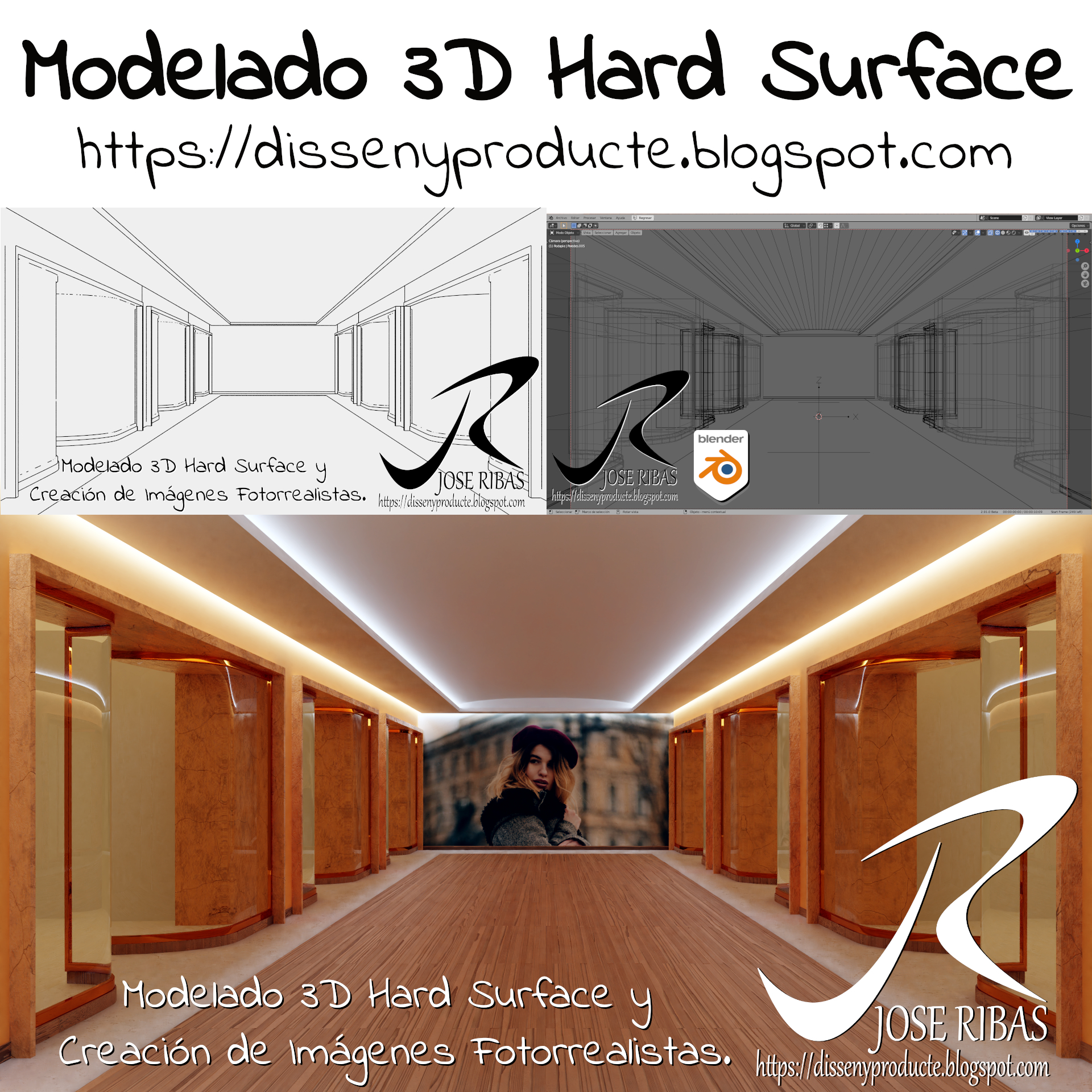 Creación de Modelos 2D y 3D para su utilización en Proyectos y Renders ...