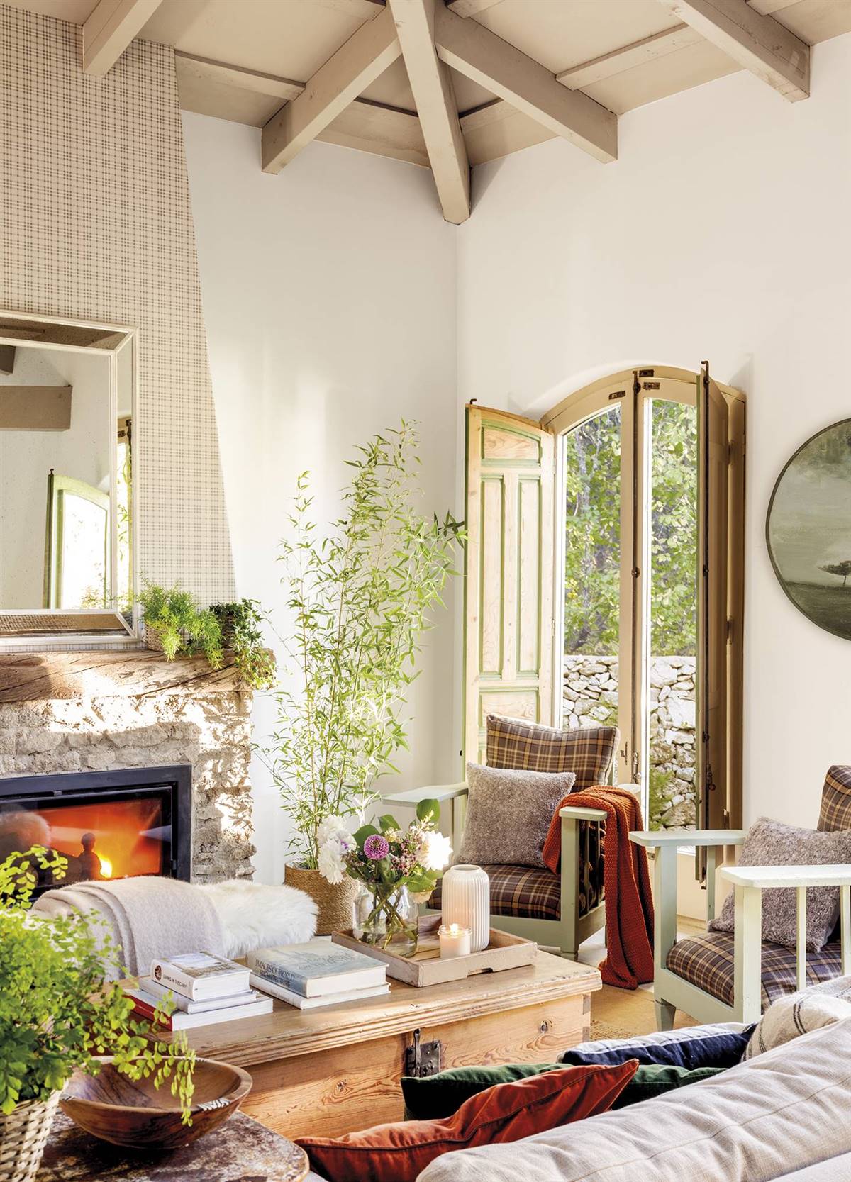 A rustic-chic Spanish house by interior designer Pablo González