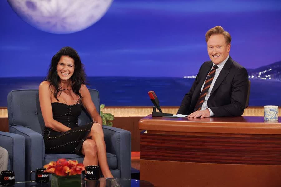 These Are Their Stories: Angie Harmon Appears on Conan