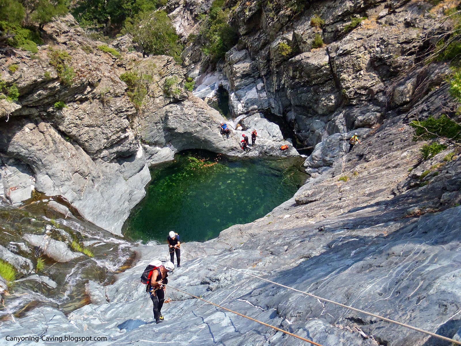 Canyoning - Caving: Φαράγγι Γριάς , Σαμοθράκη