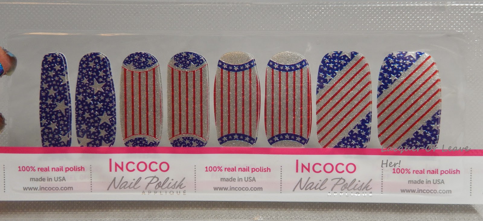 Lacquer or Leave Her!: NOTDs: Memorial Day Manicures with Incoco's Made ...
