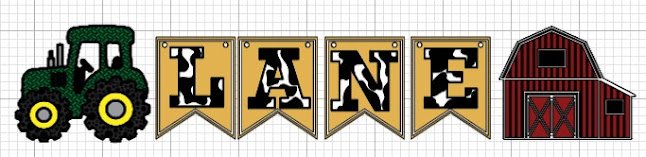 Fields Of Heather: Farm Themed Nursery Banner with Cricut