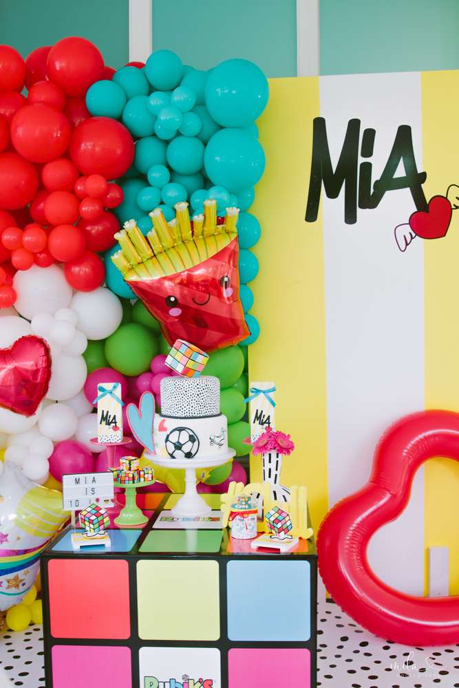 Ideas para Fiesta de Cubo Rubik