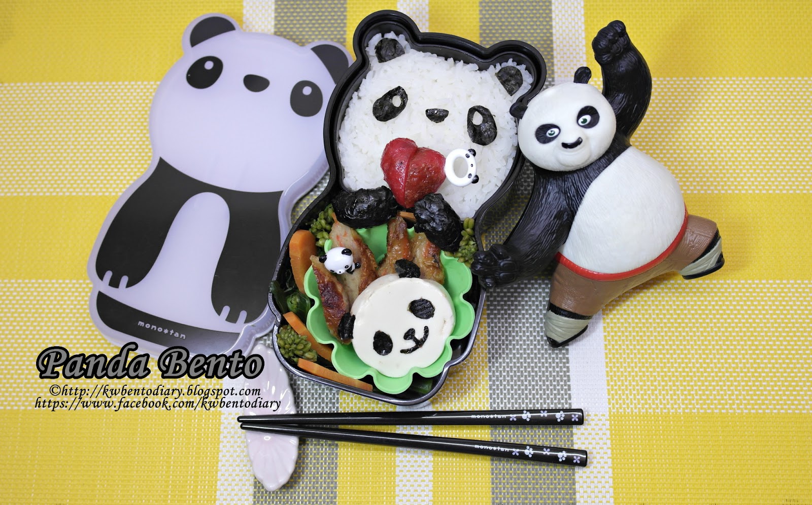 Karenwee's Bento Diary: Bento#June20~Loved Panda Bento