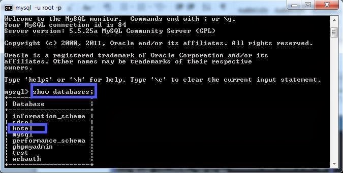 Contoh Pembuatan Database Sederhana Hotel dengan XAMPP dan Netbeans