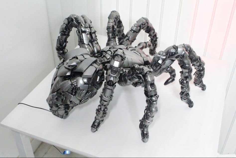 GUNDAM GUY: Gunpla Kit-Bash Spider Mecha - Custom Build