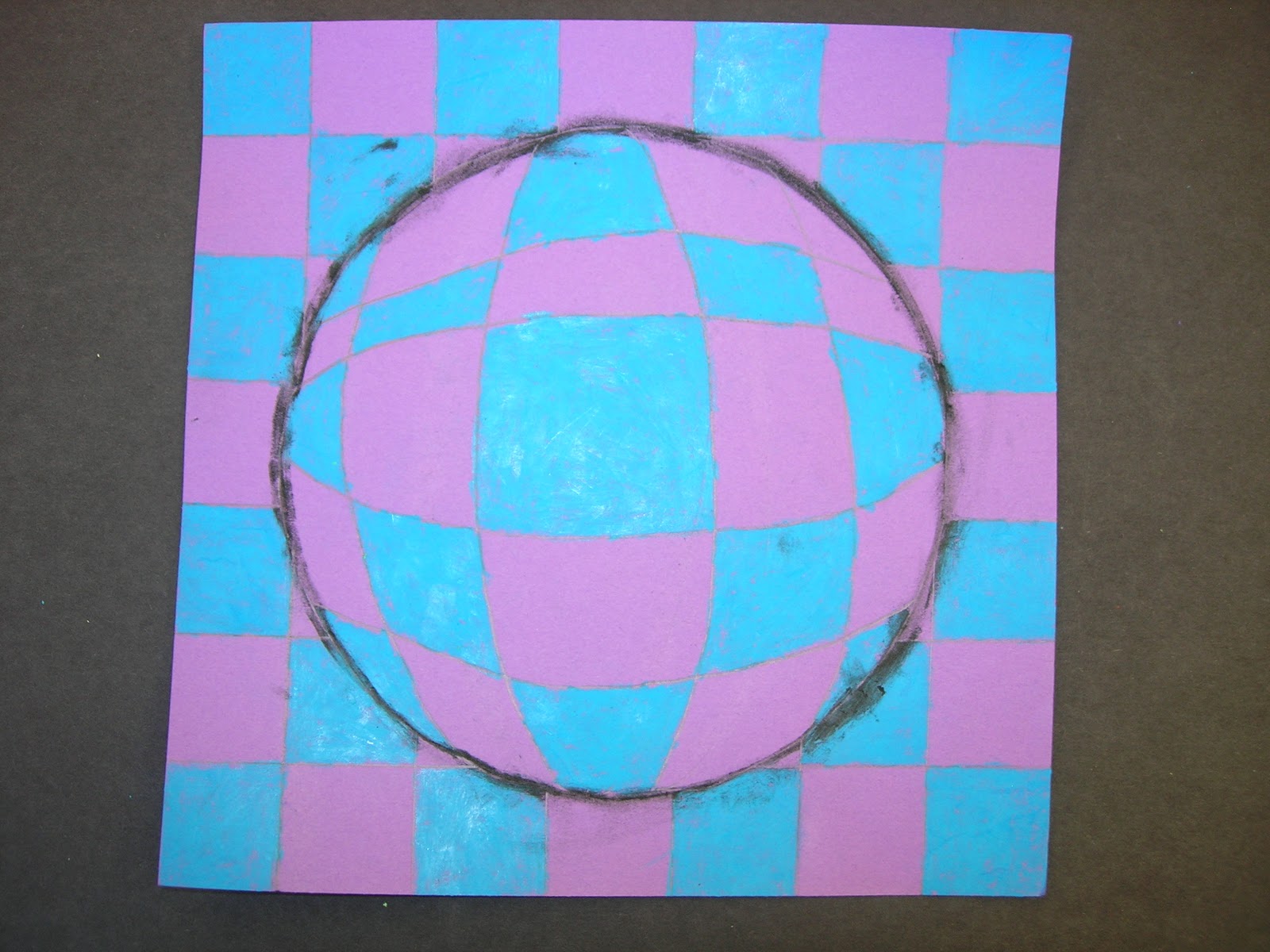 Mrs. Manzella's Student Gallery: 4th GRADE: OP ART