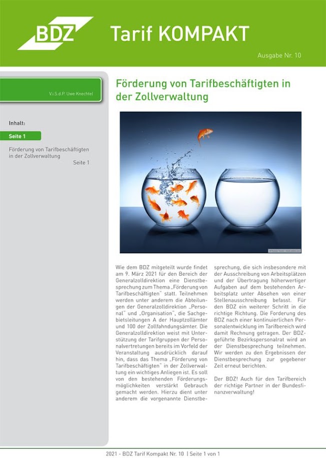 BDZ Deutsche Zoll- und Finanzgewerkschaft, Ortsverband Bremen: BDZ ...