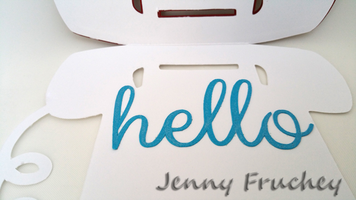 Jen's Crafty Place: Miss Kate Cuttables "Hello"