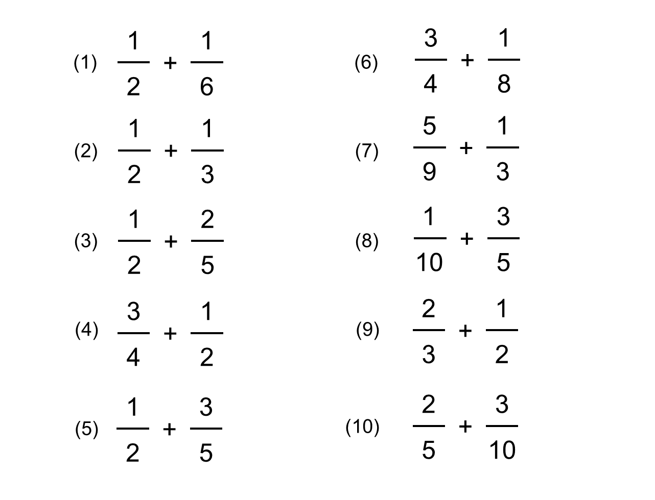 MEDIAN Don Steward mathematics teaching: adding fractions using rods